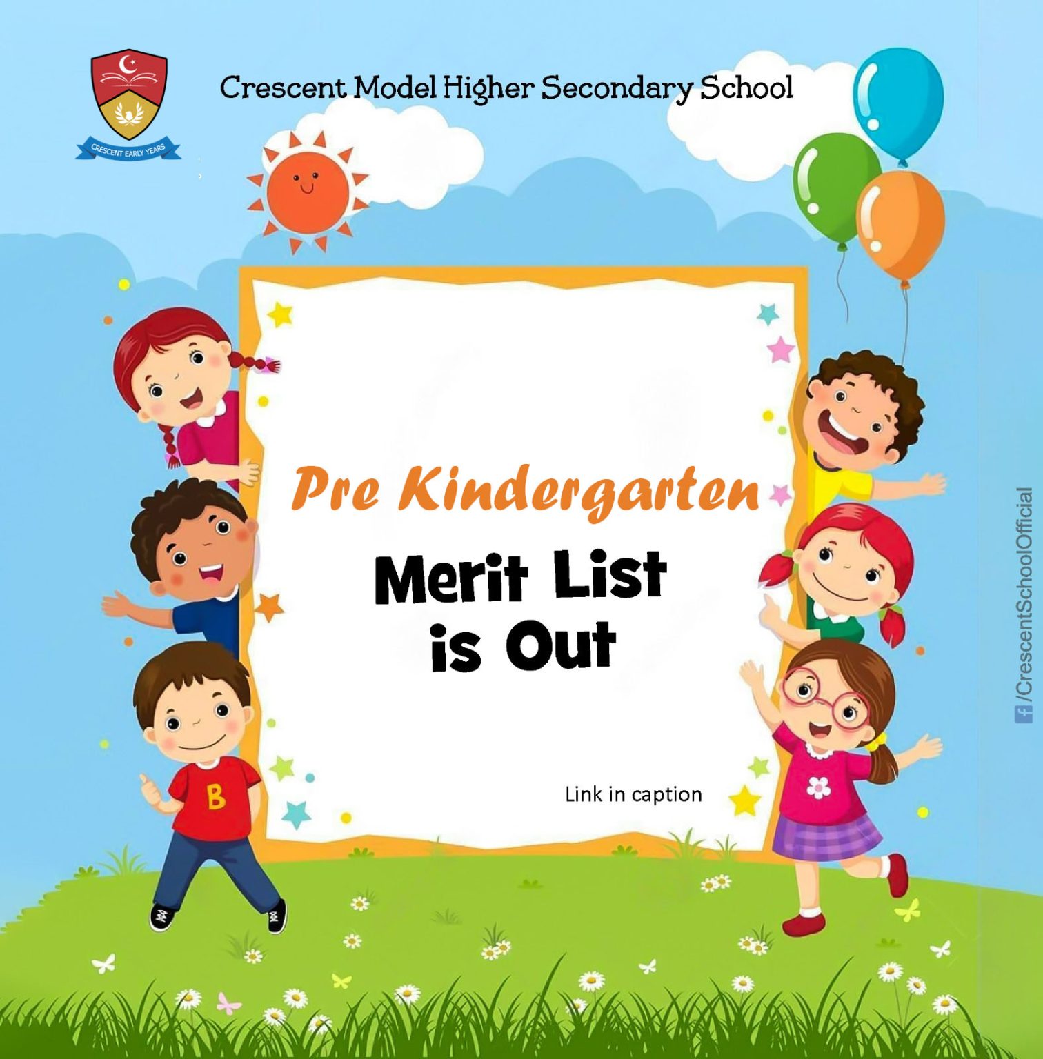 Merit List – Crescent School