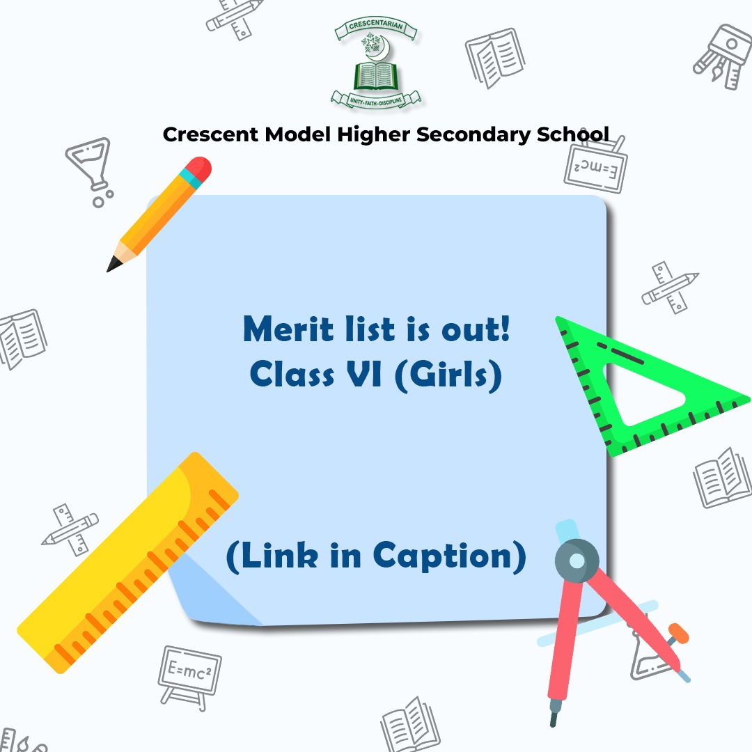 Merit List – Crescent School